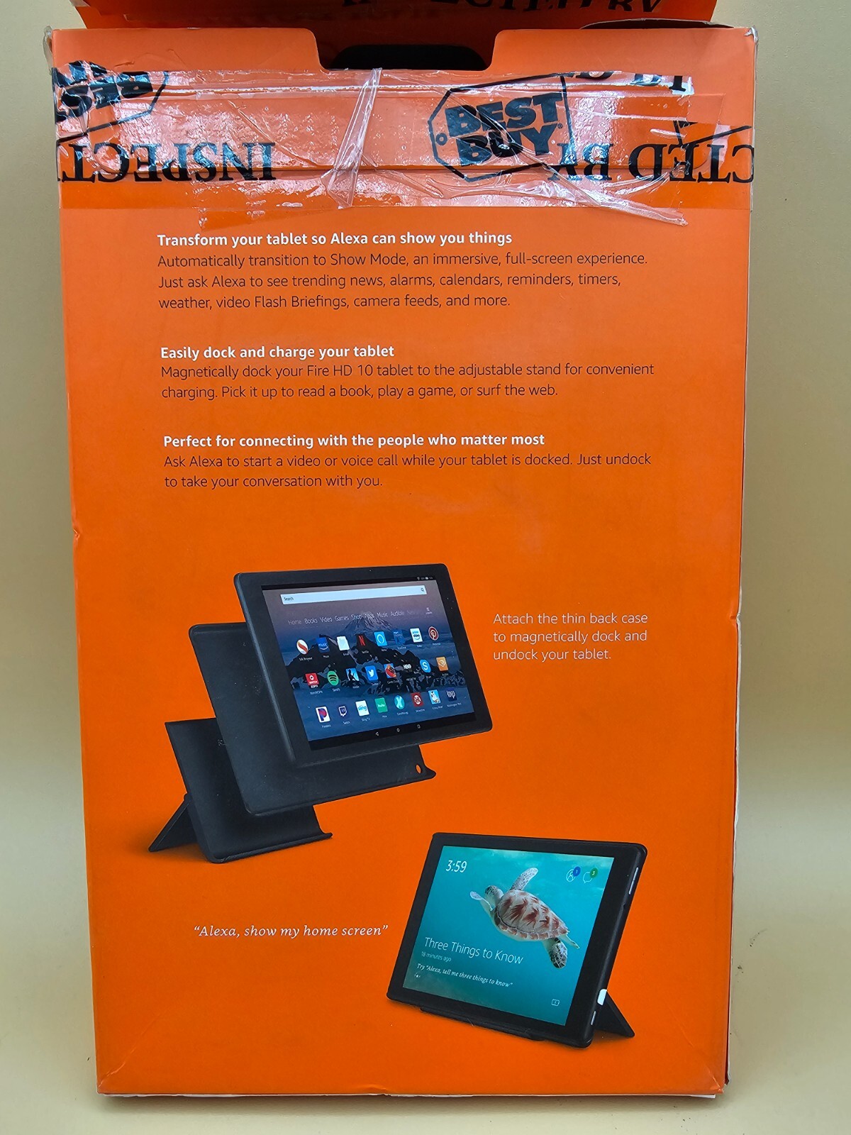 Amazon Show Mode Charging Dock for Fire HD 10 (7th Generation) - Black ...