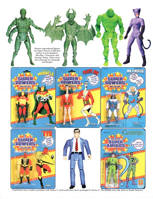 2007 Action Figures Toy PRINT AD ART - Super Powers - Mister Miracle ...