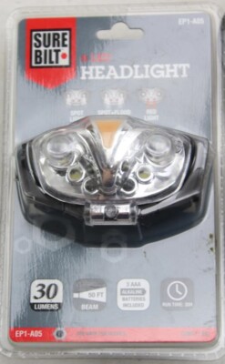 Sure Bilt 6 Led Headlight Headlamp EP1-A05 | eBay