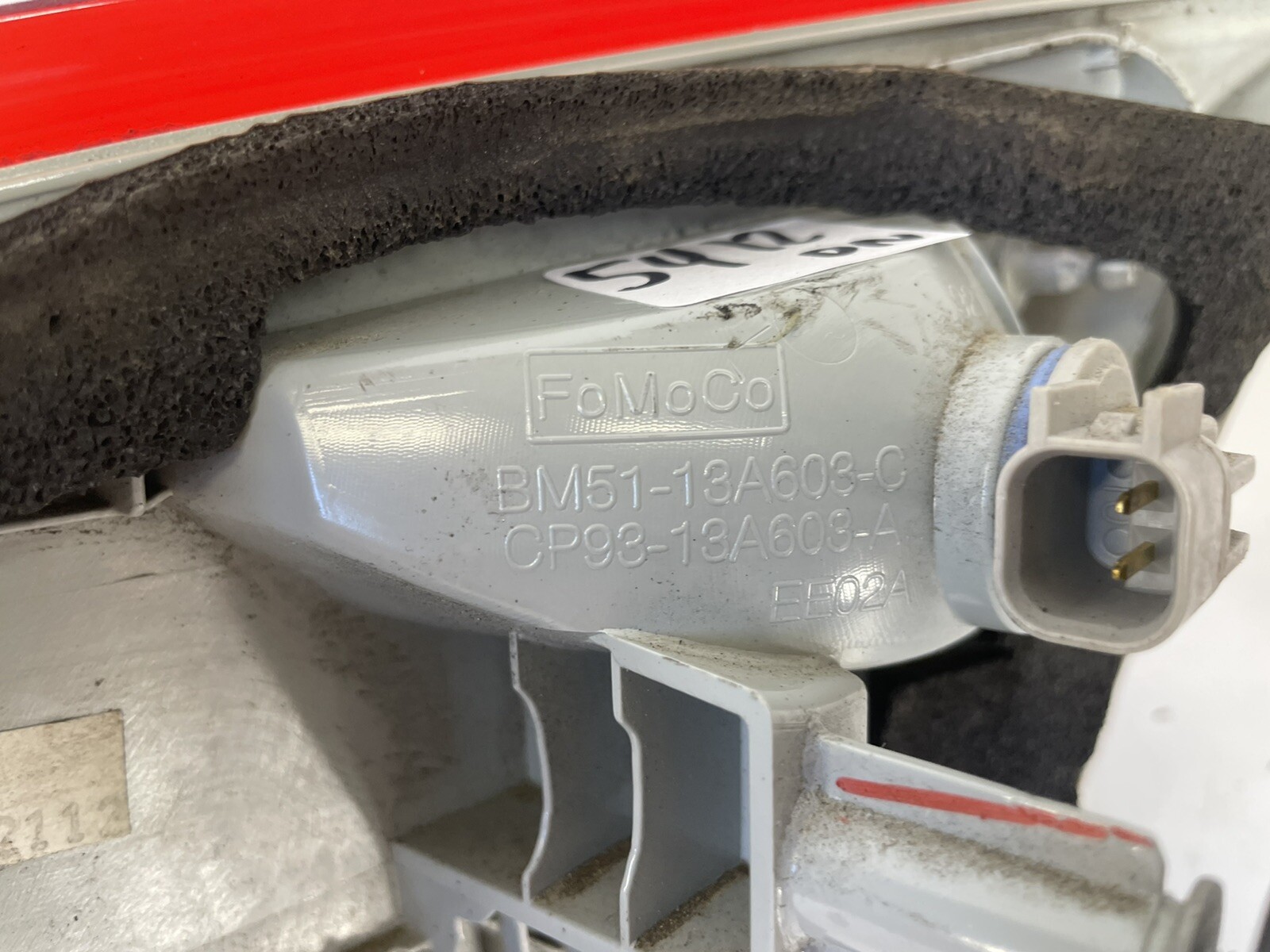 2012-2014 Ford Focus 4 Door Sedan LH Left Driver Inner Lid Mounted Tail ...