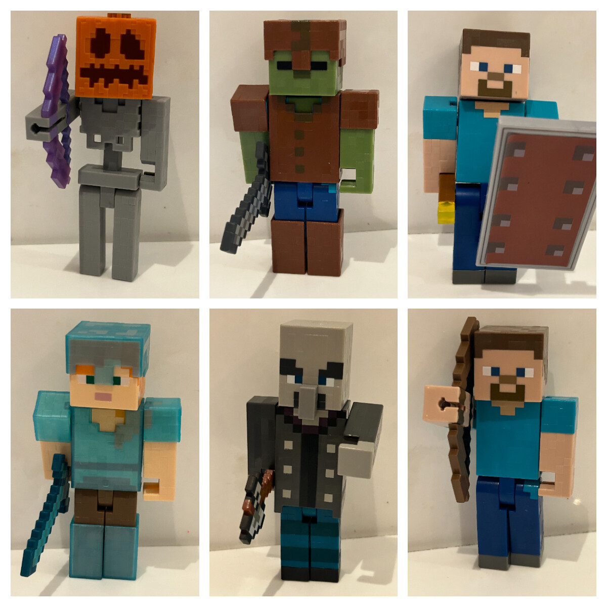 Minecraft Mojang Action Figure - Various Figures - Multi Listing - 6 ...