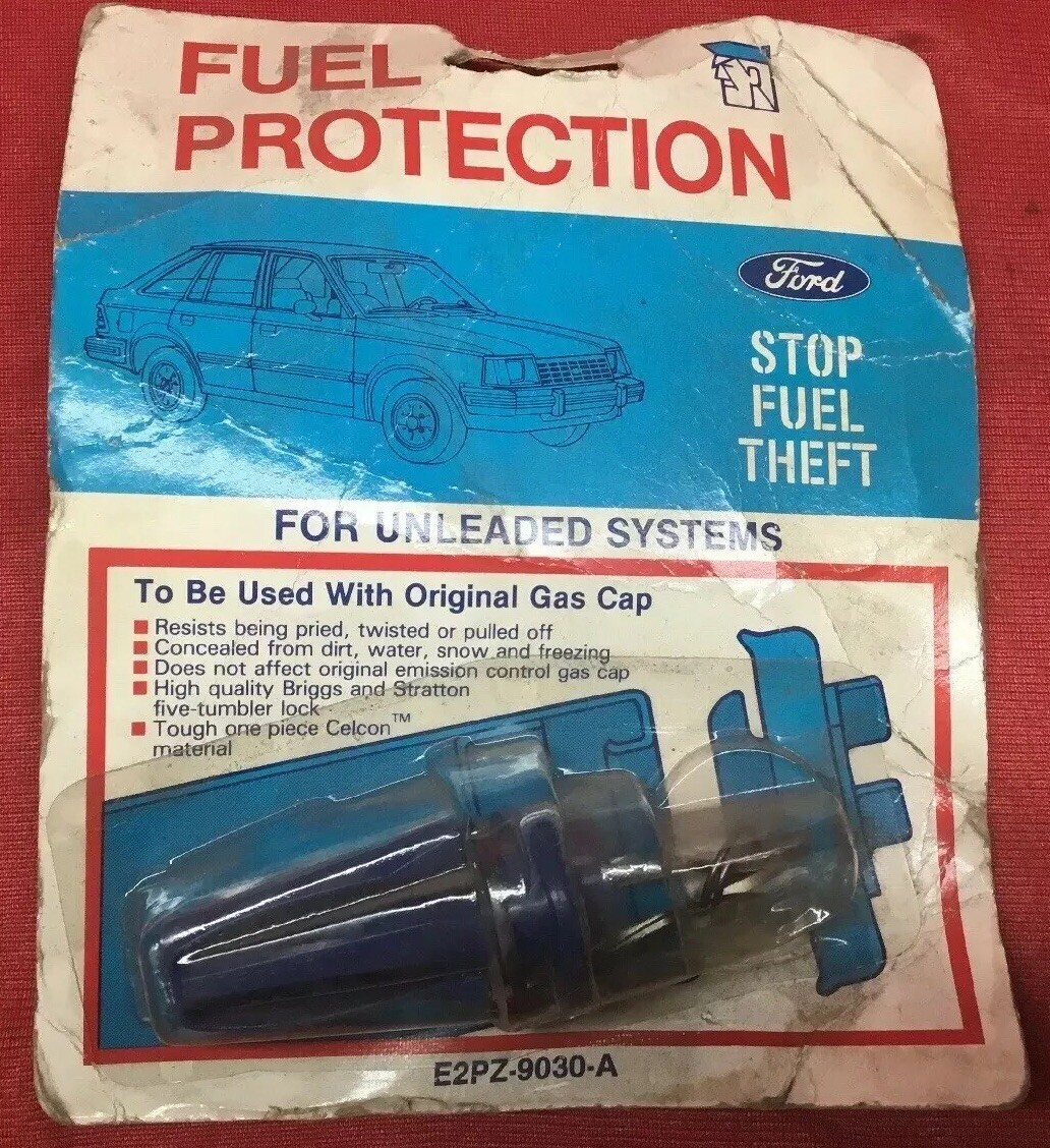 1980'S NOS Ford Gas Cap Lock Fuel Protector E2PZ-9030-A | eBay
