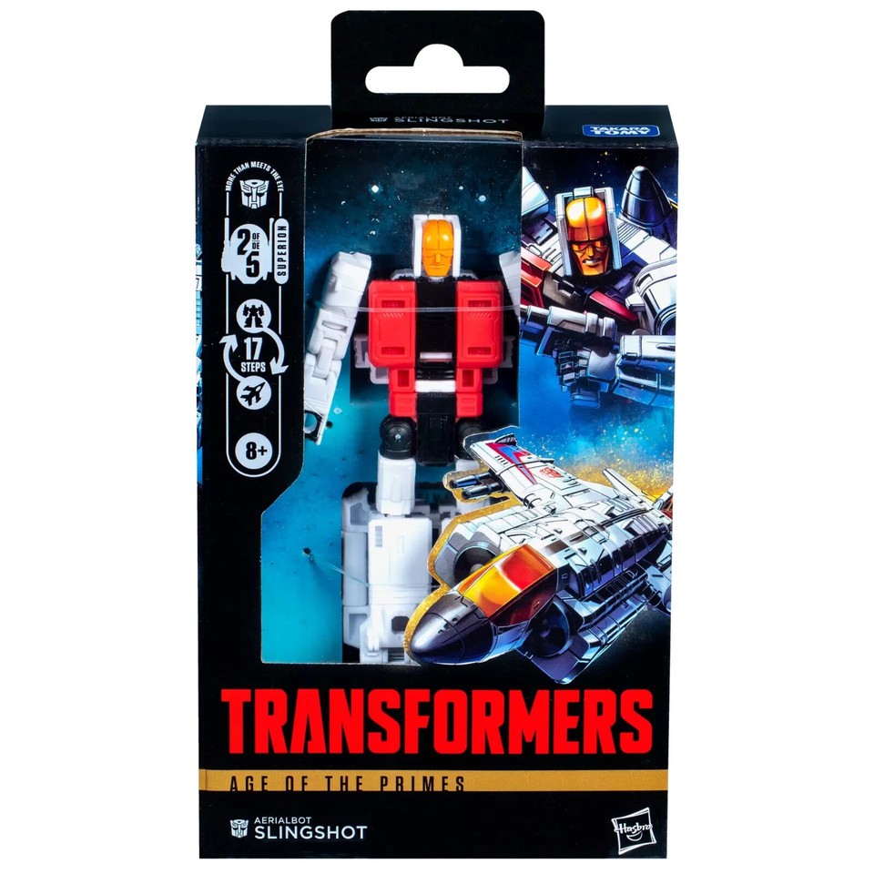 Transformers Age of the Primes Superion Aerialbot Silverbolt Slingshot ...