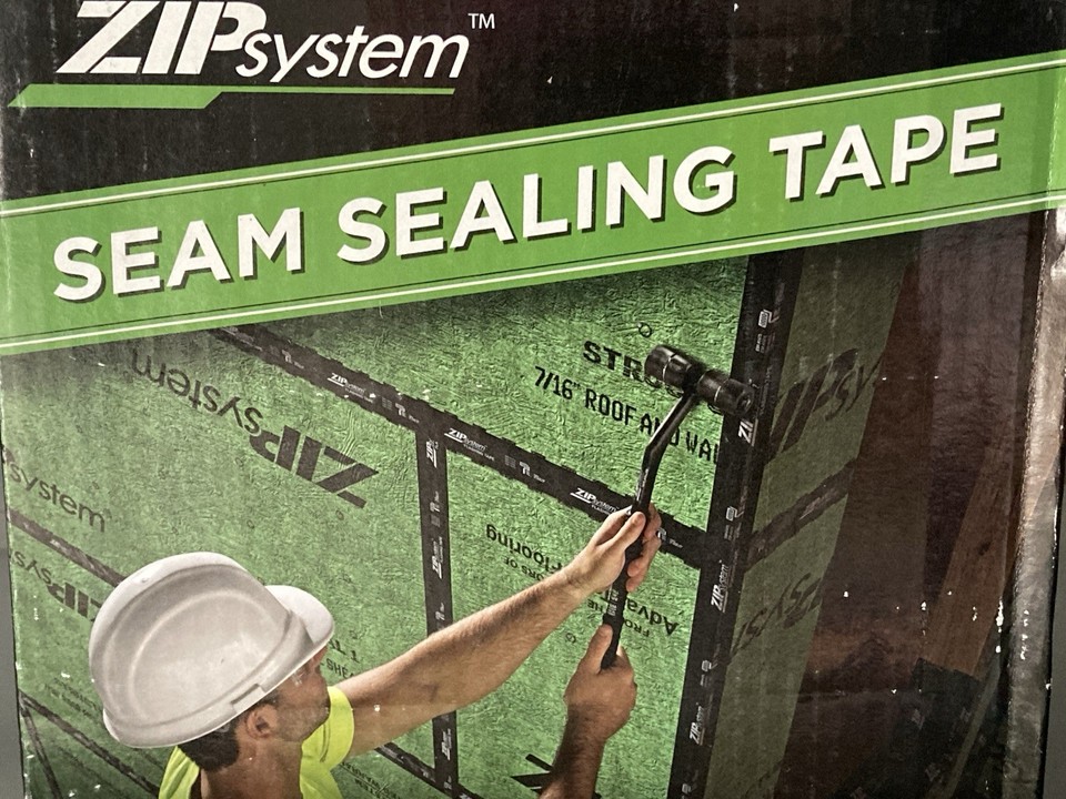Huber ZIP System 2 ROLLS Seam Sealing 3.75in x 90ft Flashing Tape | eBay