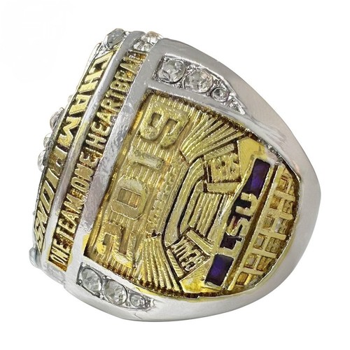NCAA 2019 LSU Louisiana University Ring Size 11 | eBay
