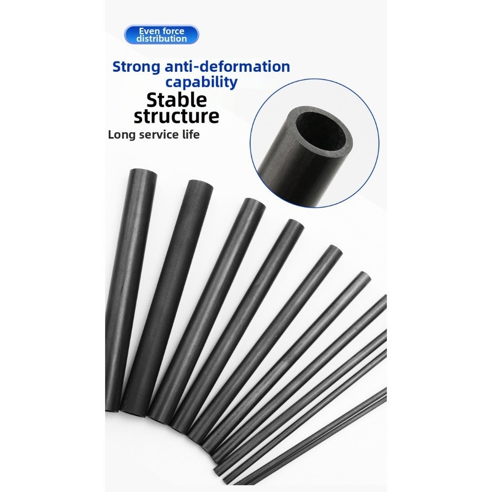 Fishing Rod Modification Carbon Fiber Tube Ferrule Sleeve Stable ...