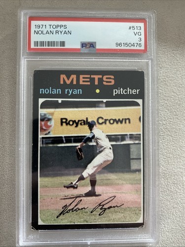 1971 Topps Nolan Ryan 513 PSA 3 | eBay