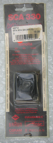 Metz SCA 330 adapter - for Minolta cameras | eBay