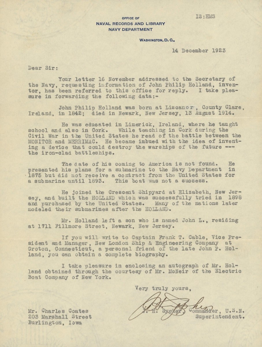 Navy Letter Dept Of Air Force Guidance Letter To USAFA Superintendent