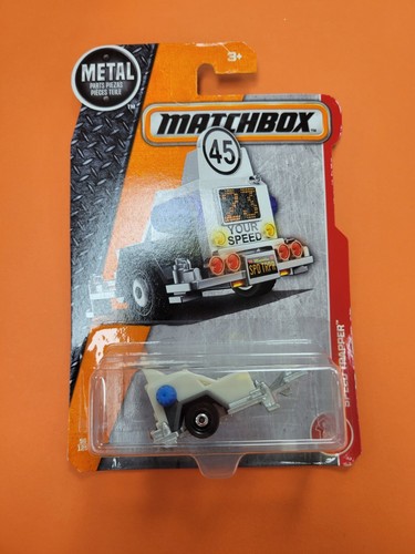 2016 Mattel Speed Trapper White Matchbox 56/125 Sealed | eBay