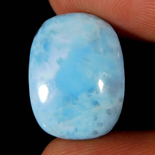 08.55Cts. Natural FABULOUS Larimar (Pectolite) Square Shape Loose ...