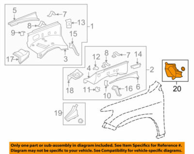 53783-60110 Toyota Packing, front fender apron trim, c 5378360110, New ...