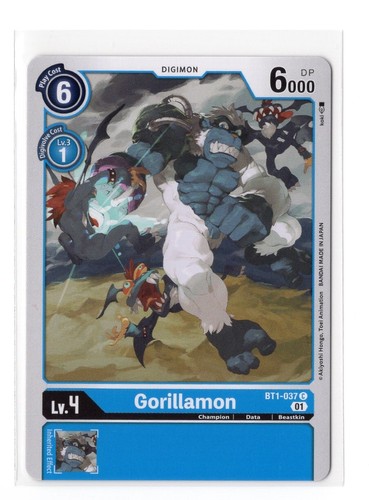 Digimon Card - Gorillamon BT1-037 Alternate Art - Bandai | eBay