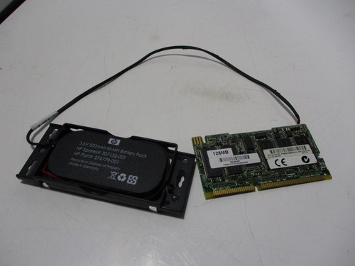 HP 351518-001 128MB Smart Array Cache Module RAID with Battery Pack 307132-001 | eBay