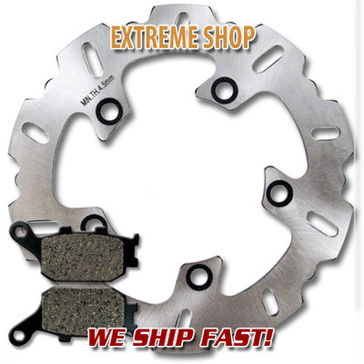 Rear Rotor + Brake Pads for Yamaha YZF 600 R6 R (2003-2016) YZF-R1 ...