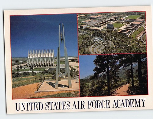 Postcard United States Air Force Academy Colorado Springs Colorado USA ...
