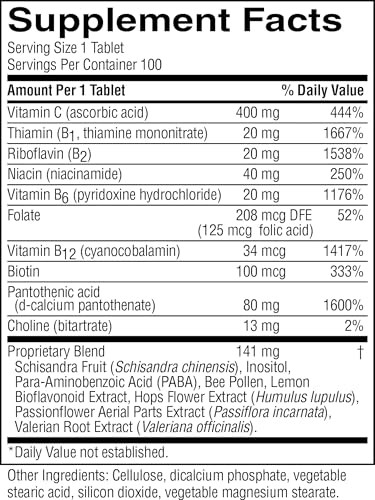 Nature's Sunshine Nutri-Calm, 100 Tablets | Natural Anxiety Supplement ...