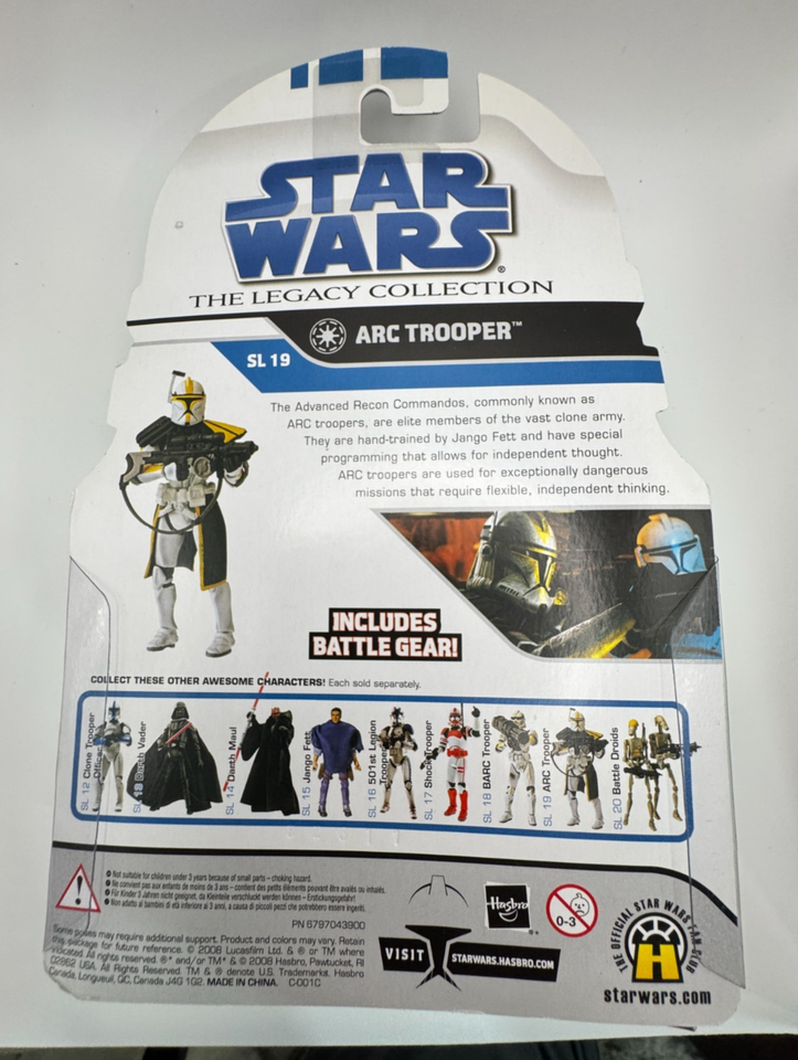 ARC Trooper SL No.19 SL19 STAR WARS Legacy Collection MOC NEW | eBay