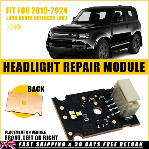 FOR LAND ROVER DEFENDER L663 2020-23 DRL HEADLAMP LED HEADLIGHT REPAIR ...