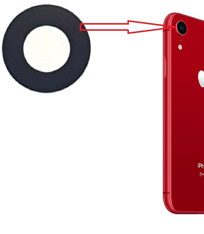 Apple iPhone XR Replacement Rear Glass Camera Lens Part Adhesive -UK ...