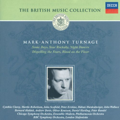 MARK-ANTHONY TURNAGE - British Music Coll: Mark-anthony Turnage - 2 CD - Mint | eBay