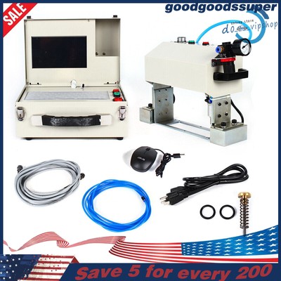 Pneumatic Dot Peen Marking Machine Chassis Number VIN Code Maker ...