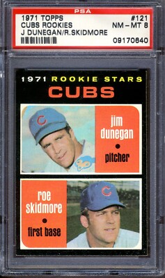 1971 Topps #121 Chicago Cubs Rookies PSA 8 NM-MT | eBay