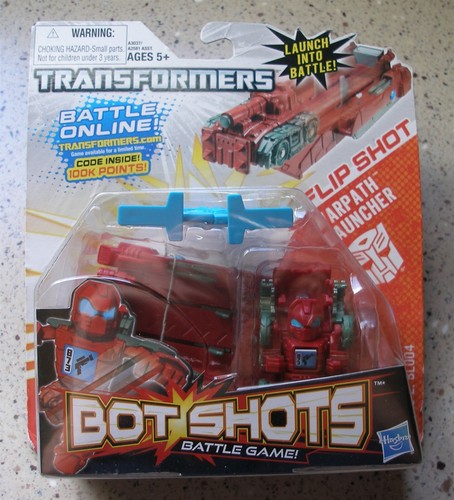 Series 2 Transformers Bot Shots Flip Shot Warpath Launcher | eBay