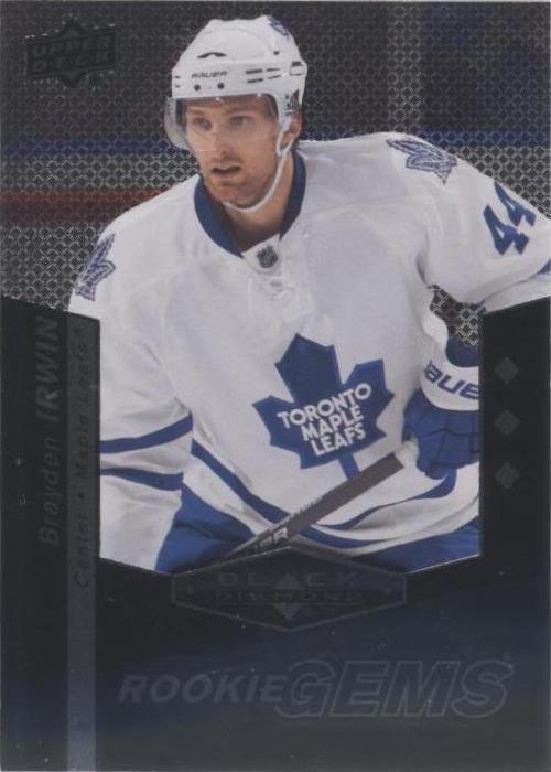 2010-11 Upper Deck Black Diamond - Brayden Irwin #159 (RC) for sale ...