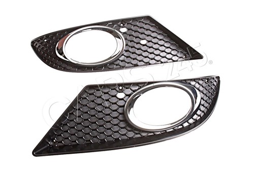 Genuine Fog Driving Light Mesh Grilles PAIR Mercedes R230 2308851653 | eBay