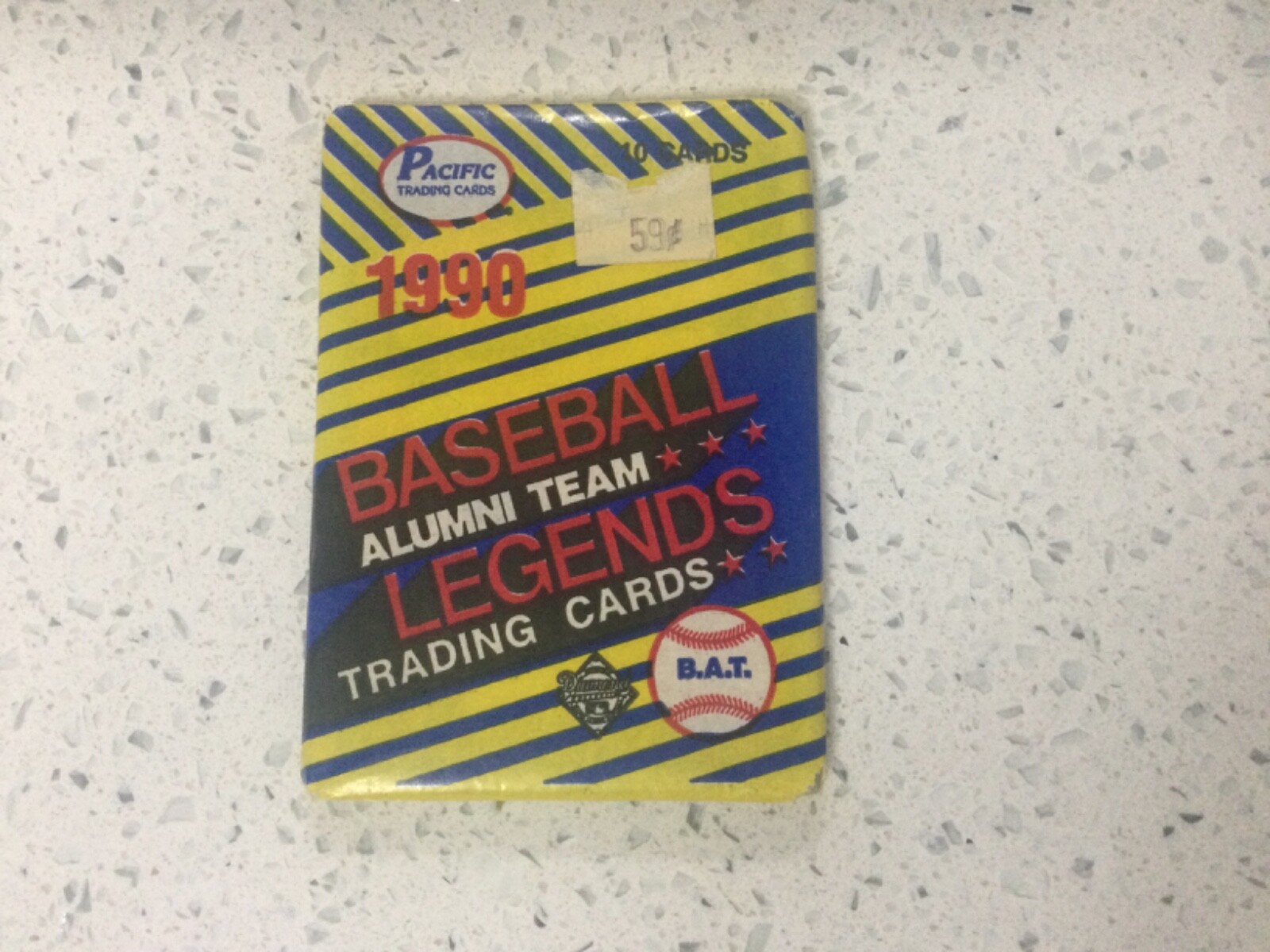 VINTAGE 1990 Pacific Trading Cards Baseball Legends Sealed 10 Card Pack ...