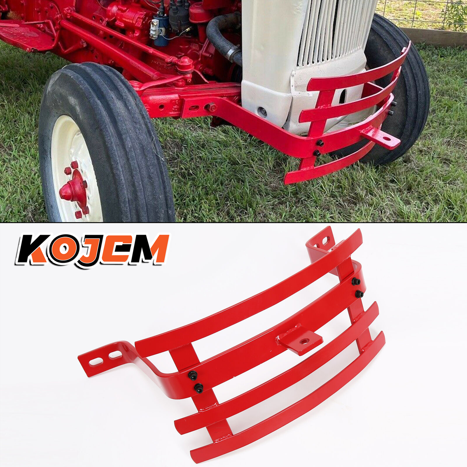 For Ford Massey Ferguson Front Bumper 4000 TO30 TO20 Jubilee 2N 9N 35 ...