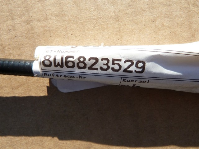 AUDI A5 Cabrio 8W6 Motorverriegelungskabel für Motorhaube vorne ...