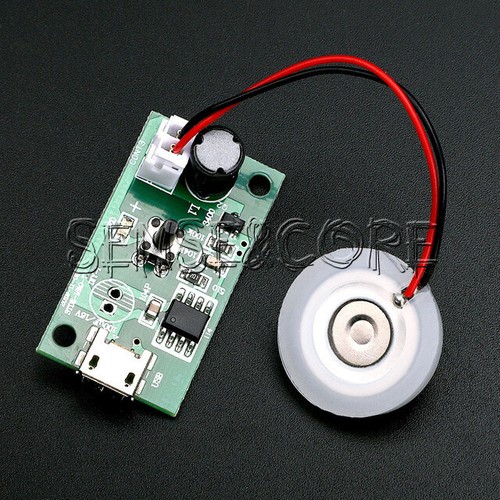 DC5V Micro USB Ultrasonic Mist Maker Atomizing Fogger Ceramic ...