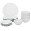 18-Piece Kitchen Dinnerware Set Service for 6 Include Bowls and Dishes ...