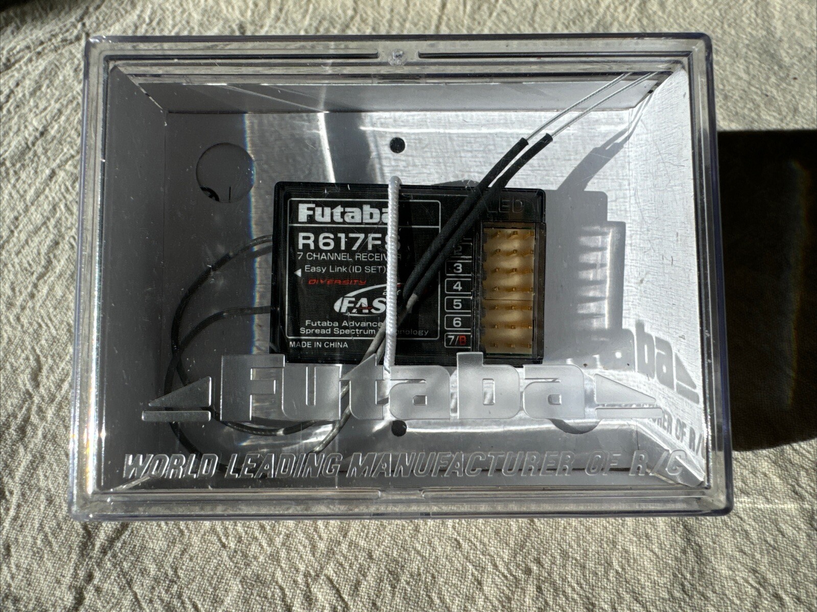 New Futaba R617FS 617 617FS 2.4ghz FASST RC Receiver RX : 6EX 7C 8FG | eBay