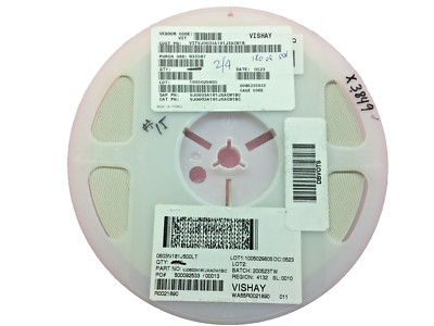 (3,849 PIECE REEL) VJ0603A181JXACW1BC VISHAY CAP CER 180PF 50V C0G/NP0 ...
