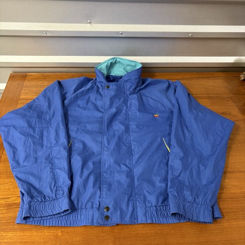 VTG Apple computer Team Excellence color block 1980s windbreaker size L ...