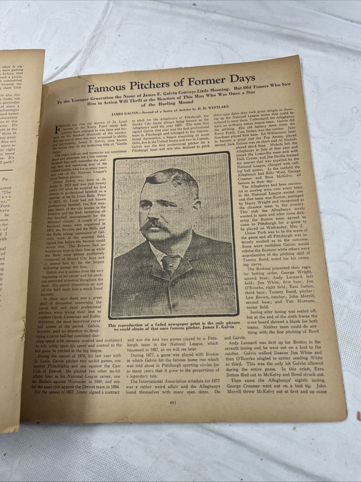 February 1931 Baseball Magazine-Babe Ruth Story Chicago | eBay