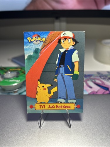 1999 Topps Pokemon TV Animation Edition Series 1, #TV1, Ash Ketchum | eBay