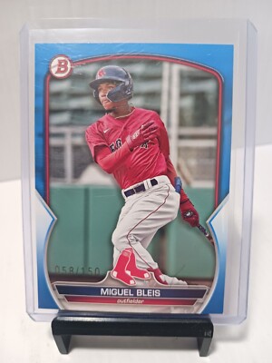 Miguel Bleis 2023 Bowman Prospects Blue /150 BP-106 - Boston Red Sox | eBay
