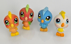 Littlest Pet Shop LPS Cockatoo Set Lot of 4 1st Gen 2004 2006 Hasbro ...