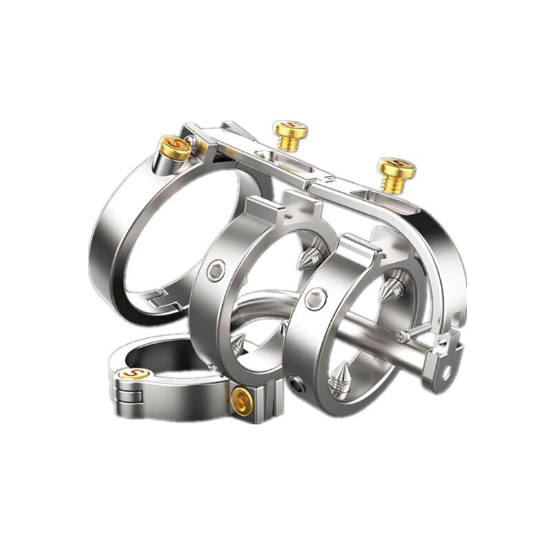 Multifunctional Metal Male Chastity Cage Preventing Cheating Restraint ...