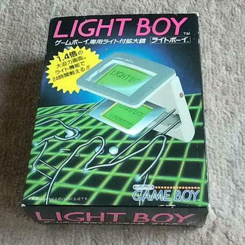LIGHT BOY Magnifier with light for Nintendo GameBoy Rare Game with Box ...