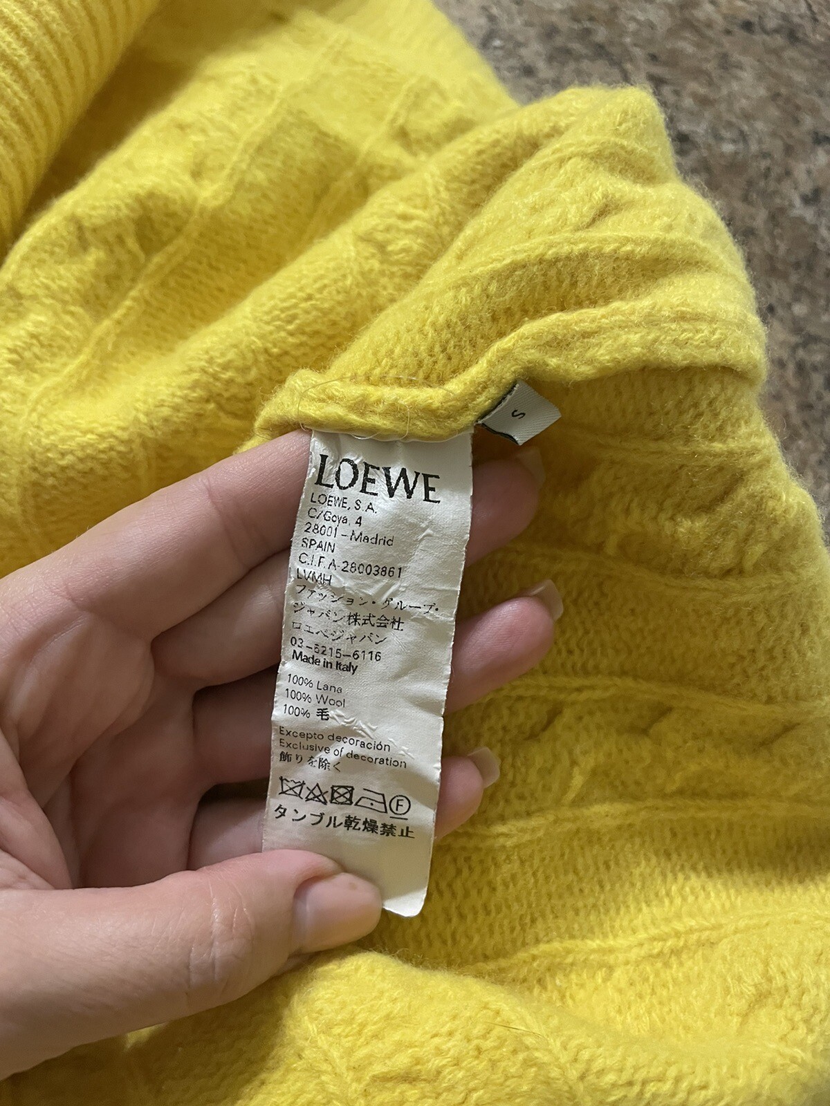 LOEWE 100% authentic sweater - Gem