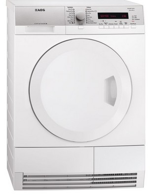 AEG Lavatherm T75380AH2 Condenser Tumble Dryer White for sale online ...