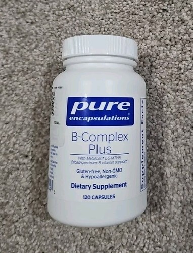 Pure Encapsulations B-Complex Plus - 120 Capsules Exp12/26 | eBay