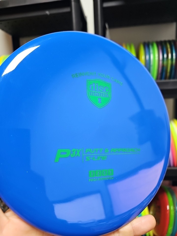 Discmania Discs Blue S-Line P3x 175g Disc Golf Putter Approach | eBay