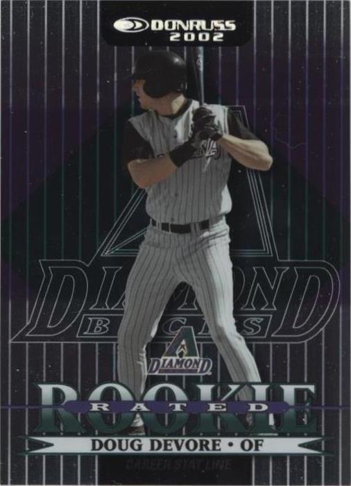 2002 Donruss - Rated Rookie Doug DeVore #174 Career Stat Line /287 (RC) for sale online | eBay