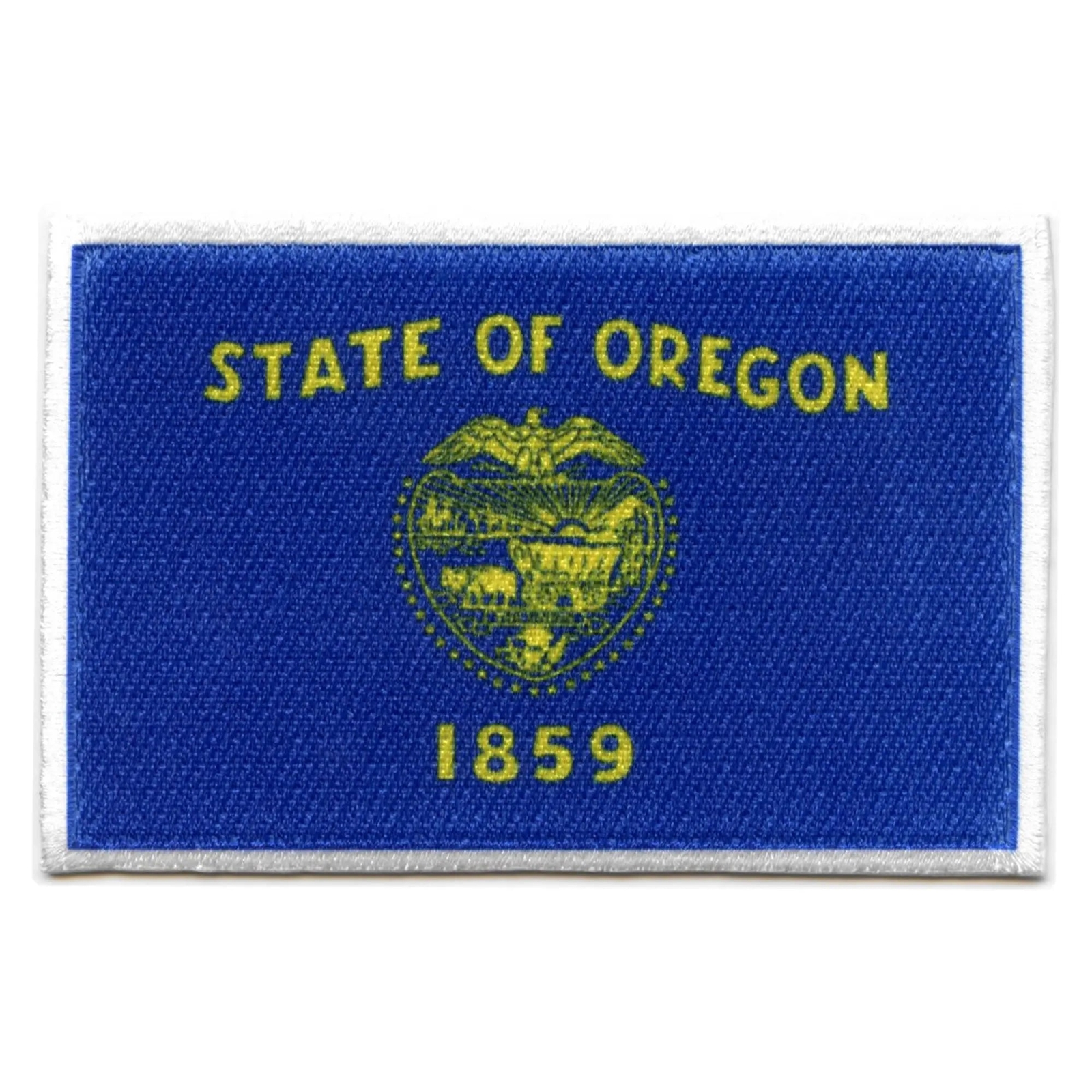 Oregon Patch State Flag Embroidered Iron On | eBay